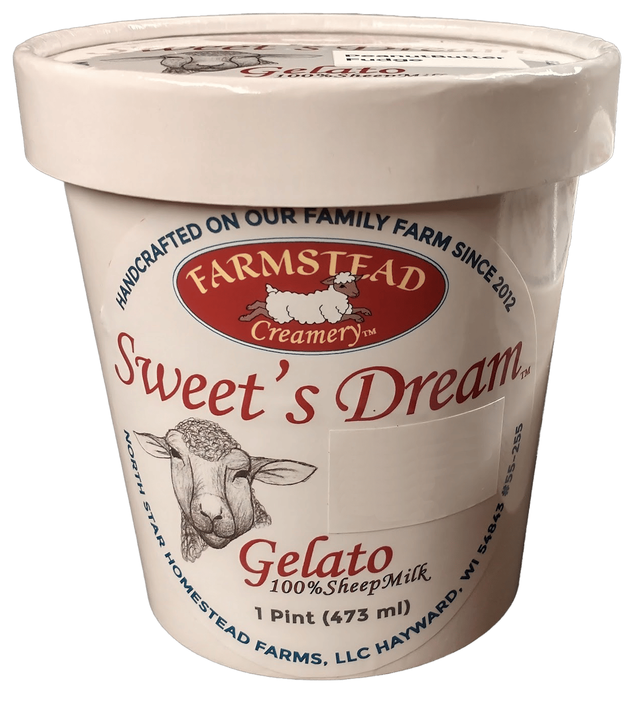 Coconut Fudge Gelato Pint - NSHF